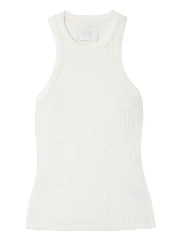 Citizens Of Humanity Akira Ribbed-knit Tank - White