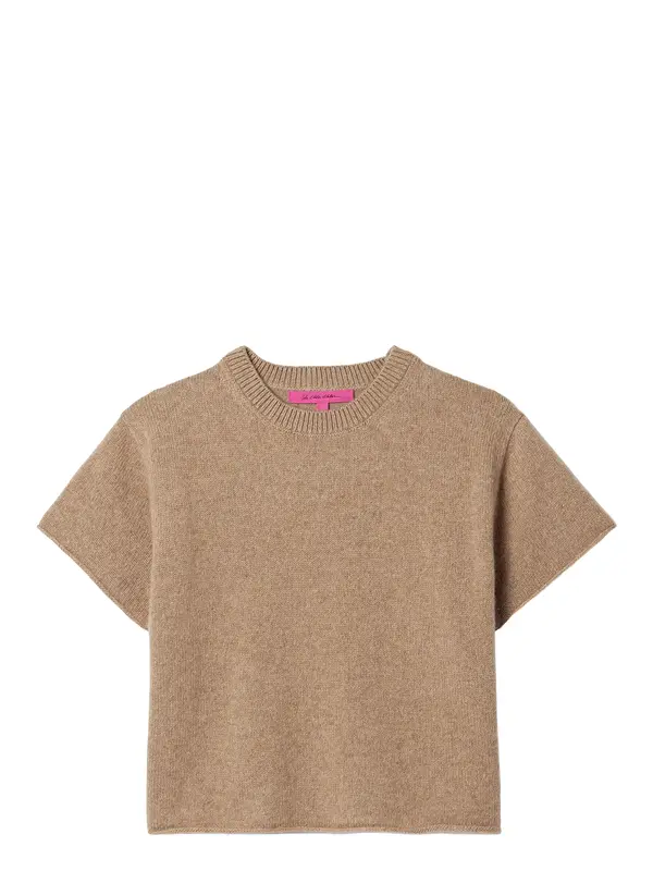 THE ELDER STATESMAN Cashmere Sweater - Brown
