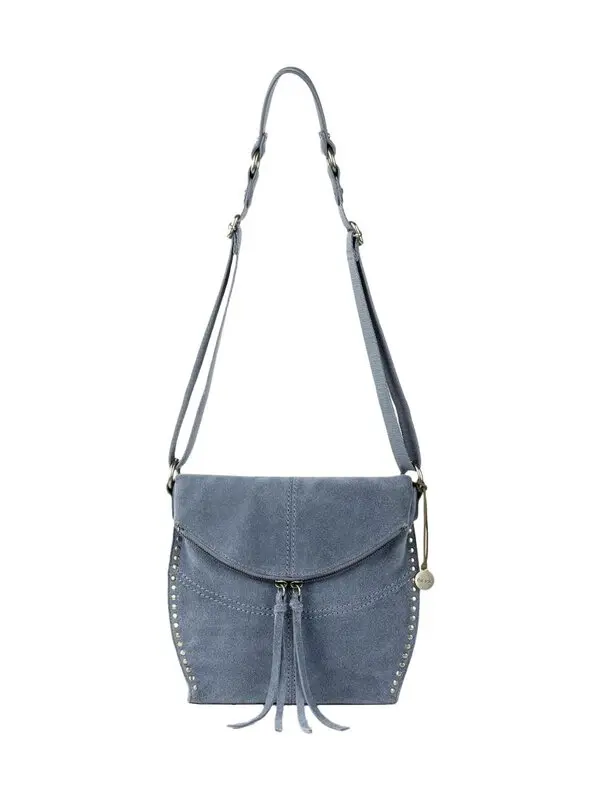 THE SAK Leather Crossbody Bag - Maritime Suede