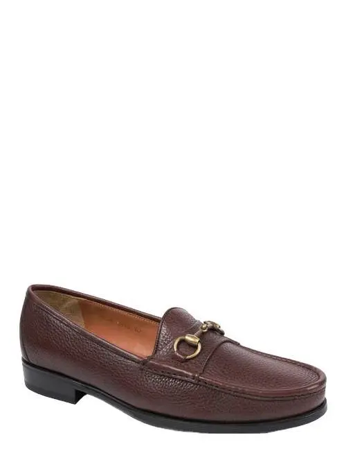 ANTHONY VEER Lucca Bit Loafer - Dark Brown