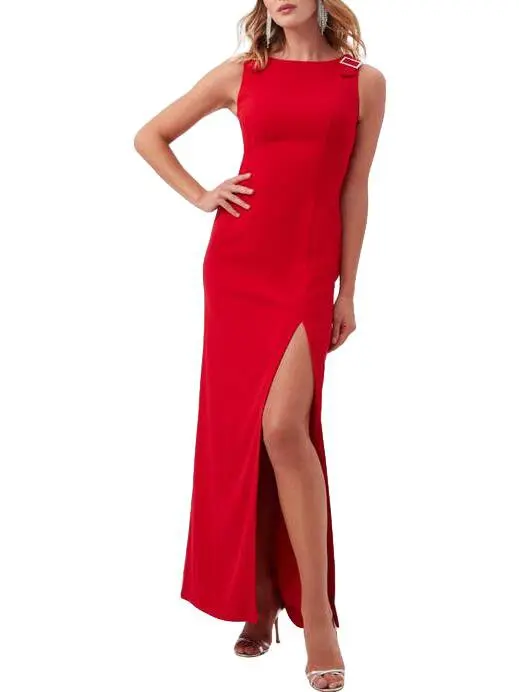Trina Turk Nevie Maxi Dress - Red Spark