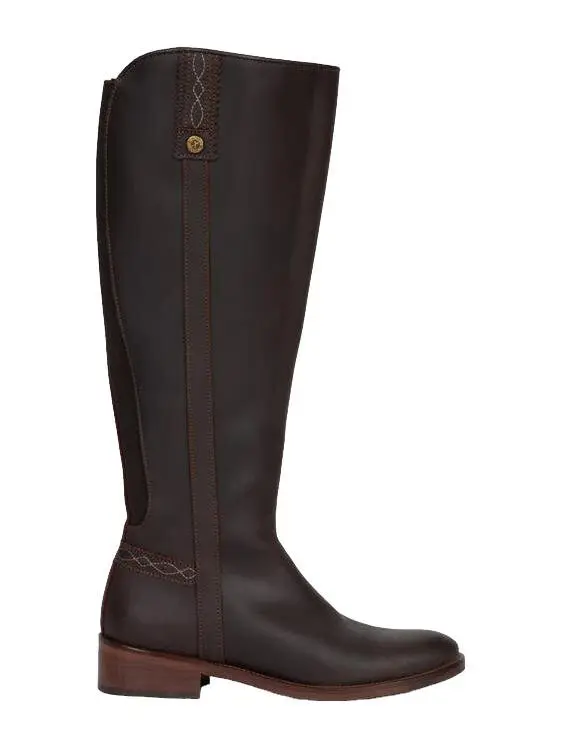 Penelope Chilvers Leather Riding Boots - Dark Oak
