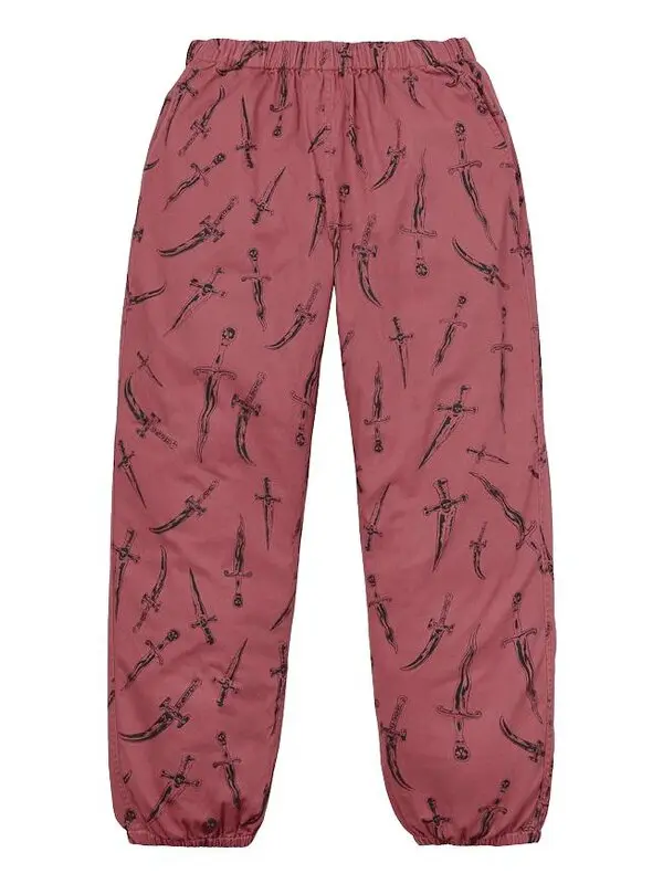 Supreme Daggers Pant - Dark Pink