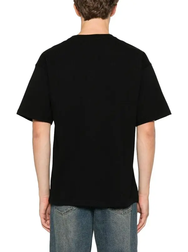 DIESEL® Crewneck Appliqué T-shirt - Black