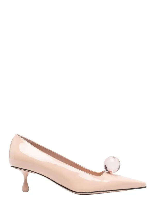 JIMMY CHOO 50mm Orb Pumps - Neutrals