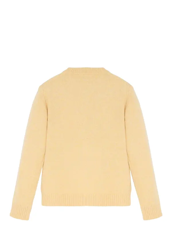 YVES SALOMON Knitted Jumper - Yellow