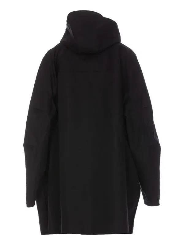 LEMAIRE Hooded Raincoat - Black
