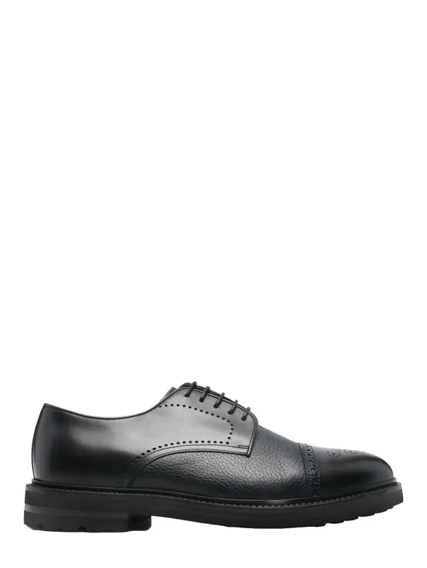 HENDERSON BARACCO Leather Brogues - Black