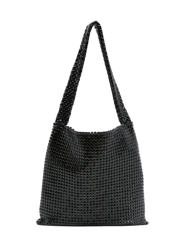 Rabanne Pixel Tote Bag - Black