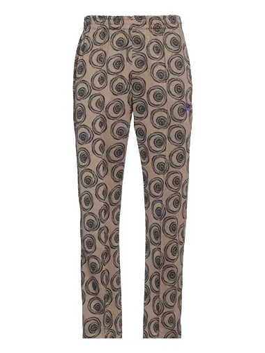 BARACUTA Geometric Print Pants - Beige