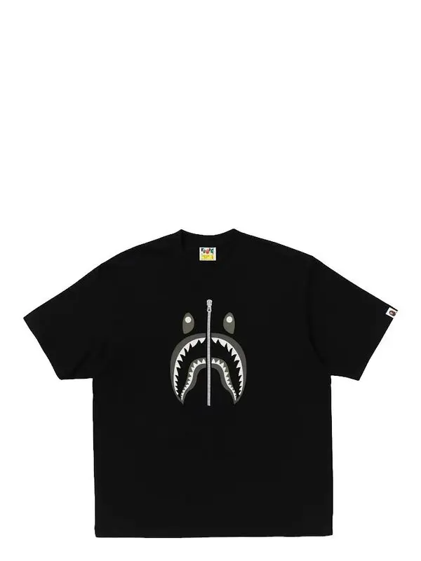 A BATHING APE Shark Ii Tee Shirt - Black