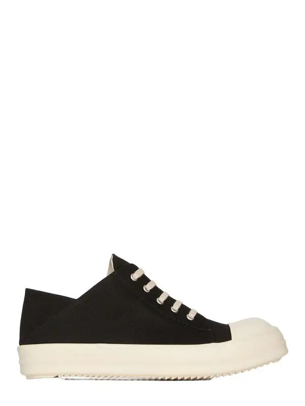 Rick Owens Porterville Slip-on Sneakers - Black/milk