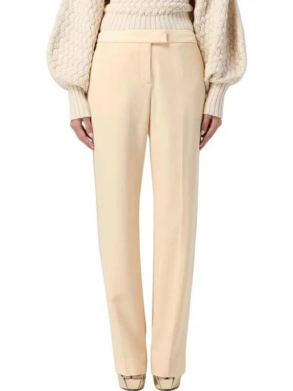 Zimmermann Tailored Straight Leg Trousers - Beige