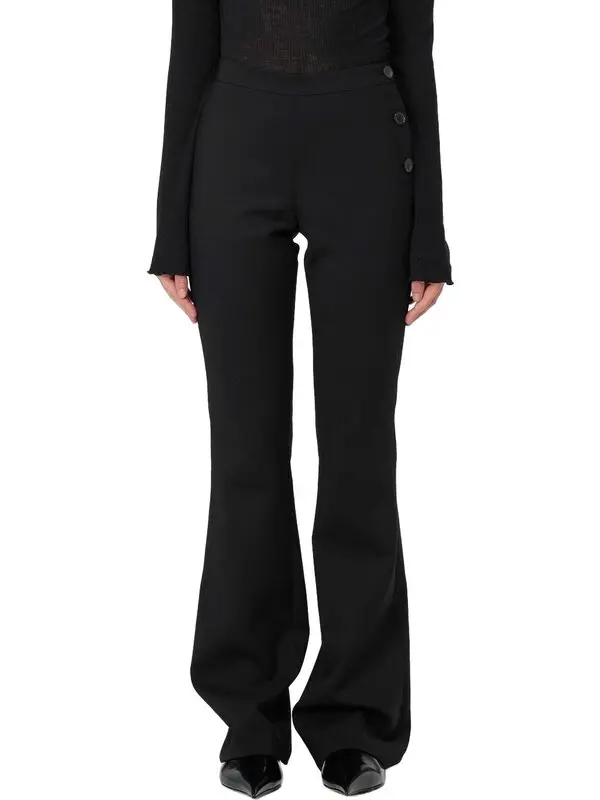 COURREGES Tailored Flare Pants - Black