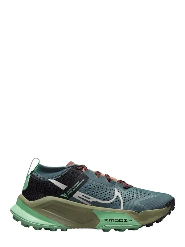 Nike Zoomx Zegama Sneakers - Mineral Slate/black/green Glow
