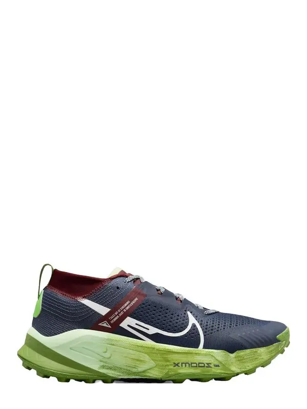 Nike Zoomx Zegama Sneakers - Thunder Blue/chlorophyll/dark Team Red