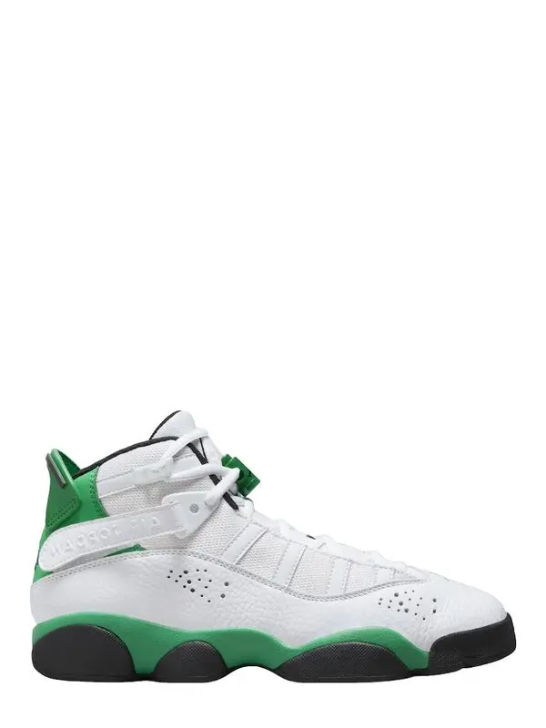 JORDAN 6 Rings - White/black/lucky Green