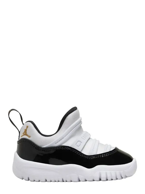 JORDAN 11 Retro Little Flex - White/black/metallic Gold