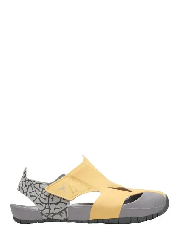 JORDAN Flare Cement Grey Sandals - Topaz Gold/tech Grey/light Graphite