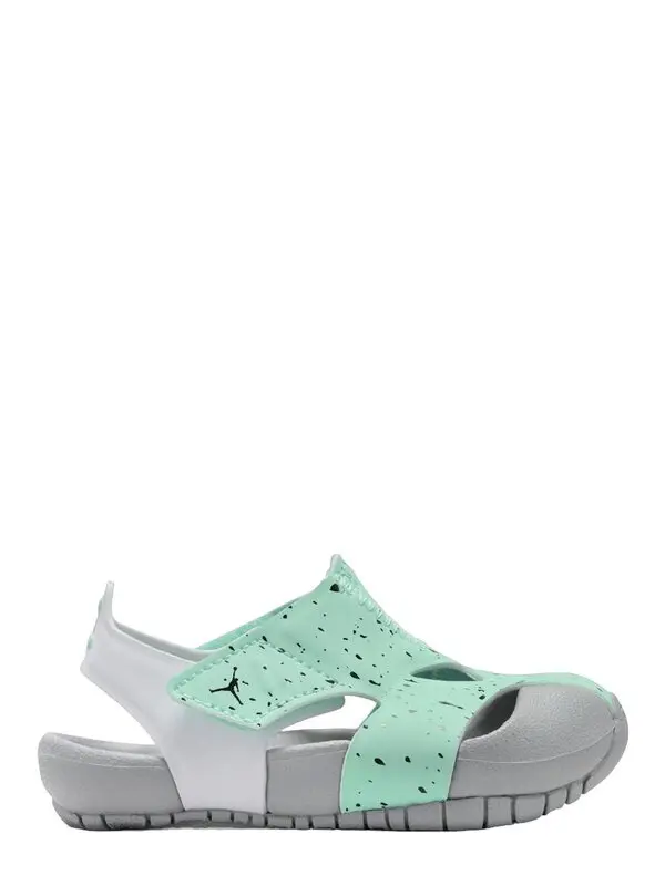 JORDAN Flare Sandals - Green Glow/wolf Grey/white