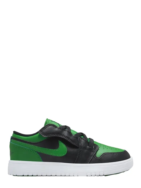 JORDAN 1 Low Alt Sneakers - Black/lucky Green/white