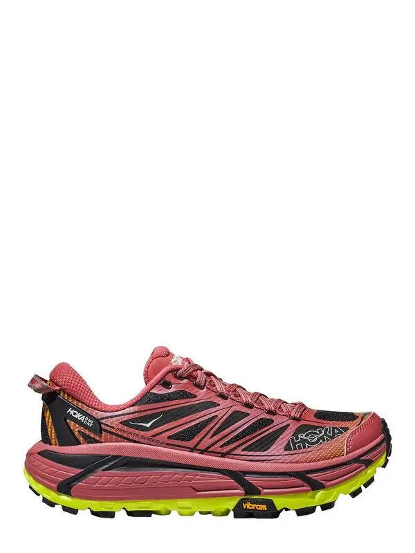 Hoka One One Mafate Speed 2in Athletic Sneakers - Clay/black