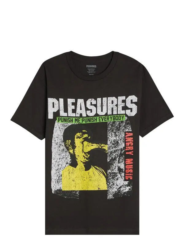 PLEASURES Punish T-shirt - Black