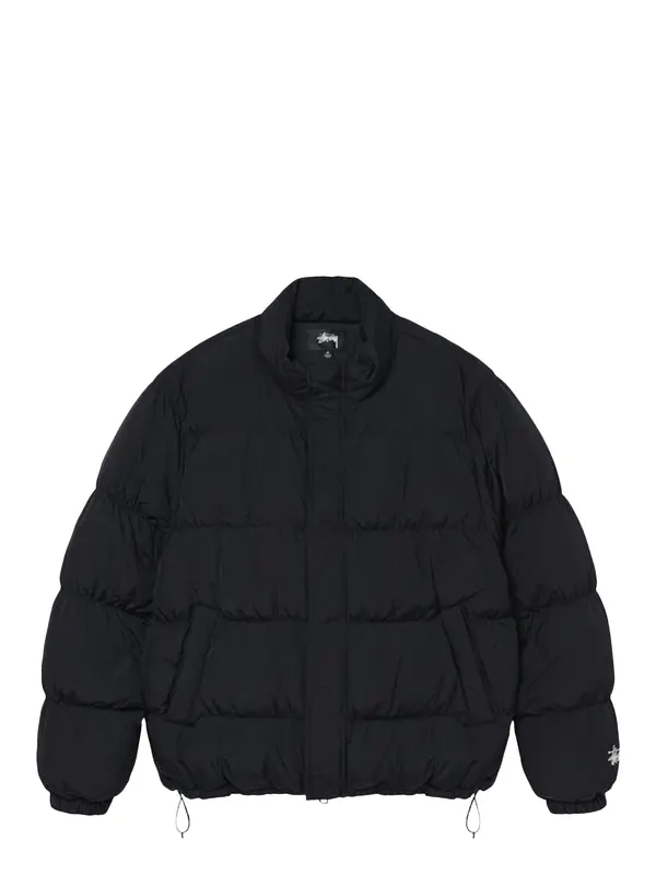 StÜssy Ripstop Down Puffer Jacket - Black