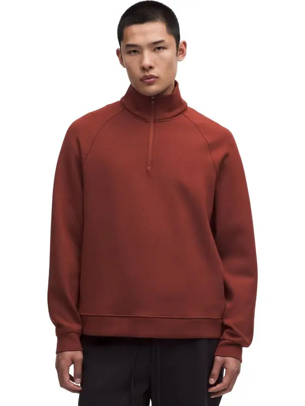 Lululemon Smooth Spacer Quarter Zip - Cranberry Charm