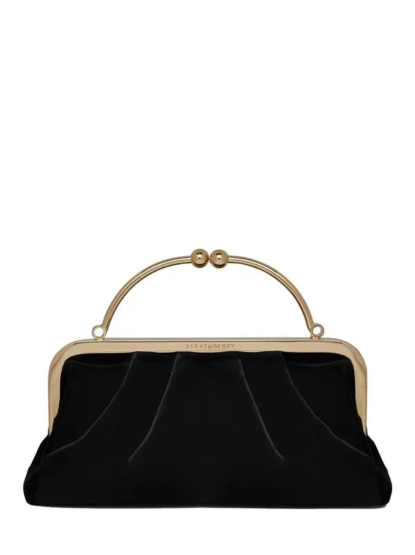 Strathberry Frame Top-handle Bag - Black