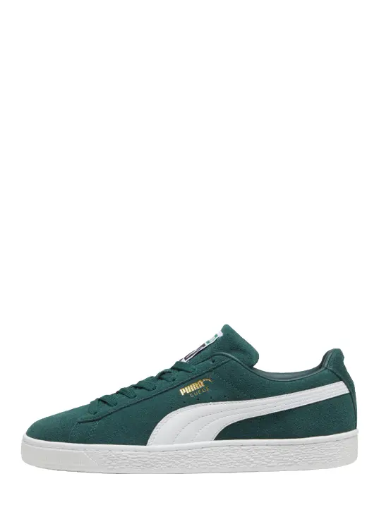 PUMA Suede Classic Sneakers - Dark Myrtle- White