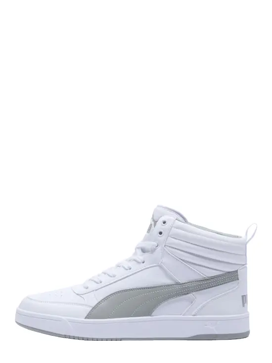 PUMA Dribble Mid High-top Sneakers - White-smokey Gray