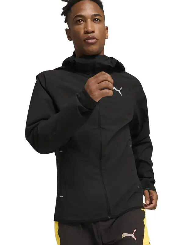 PUMA Run Rain Jacket - Black