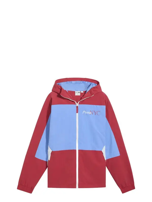 PUMA Nyc Running Laps Windbreaker Jacket - Blue