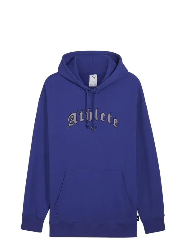 PUMA Graphics "athlete" Hoodie - Blue