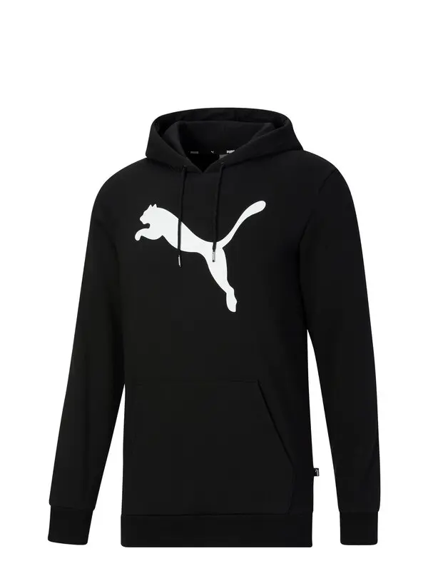 PUMA Big Cat Logo Hoodie - Black