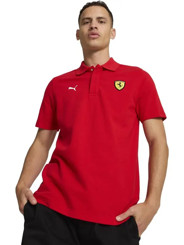 PUMA Scuderia Ferrari Polo Shirt - Red