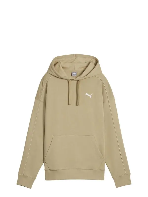 PUMA Relaxed Fit Hoodie - Beige