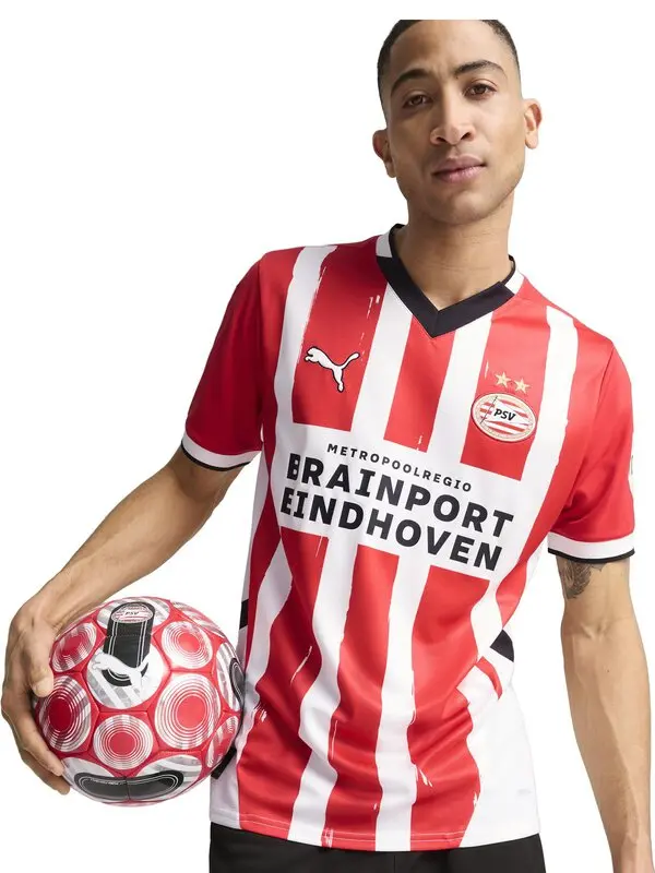 PUMA Psv Eindhoven 24/25 Replica Home Soccer Jersey - Red