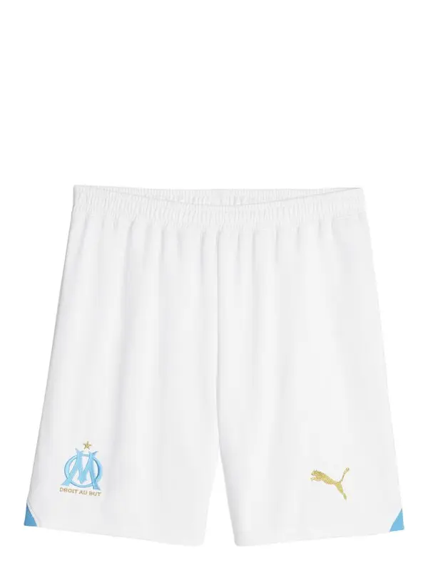 PUMA Olympique De Marseille Soccer Shorts - White
