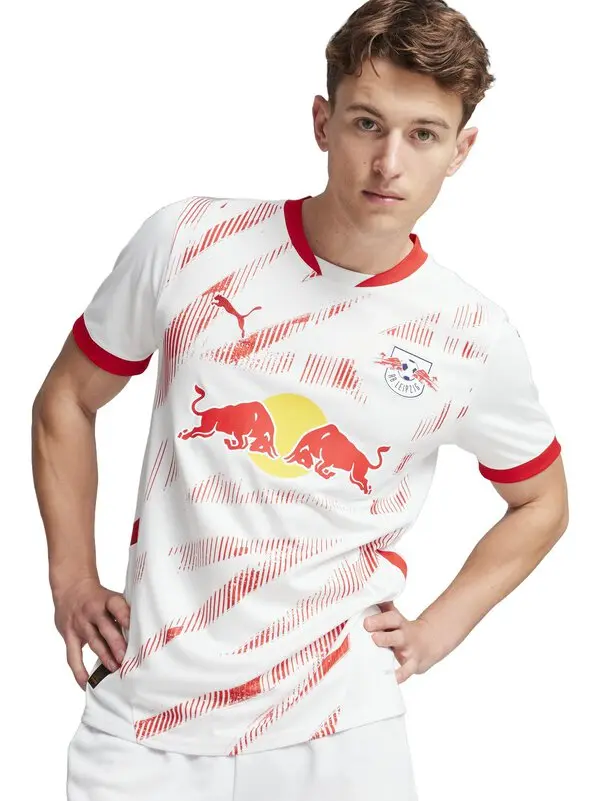 PUMA Rb Leipzig 24/25 Replica Home Soccer Jersey - White