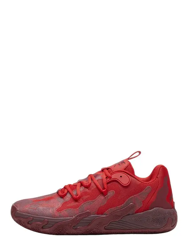 PUMA Mb.03 Lo Team Basketball Shoes - Red