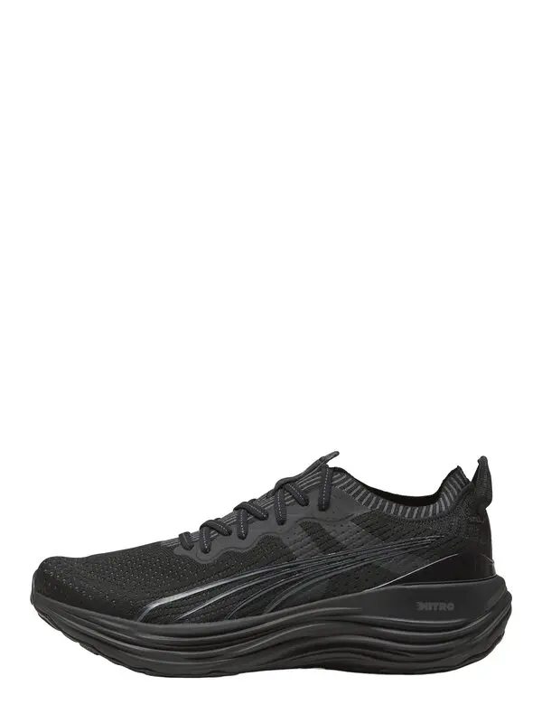 PUMA Foreverrun Nitro Knit Running Shoes - Black