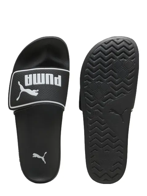 PUMA Leadcat 2.0 V Slides - Black- White