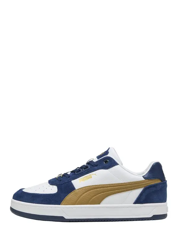 PUMA Caven 2.0 Lux Suede Sneakers - White