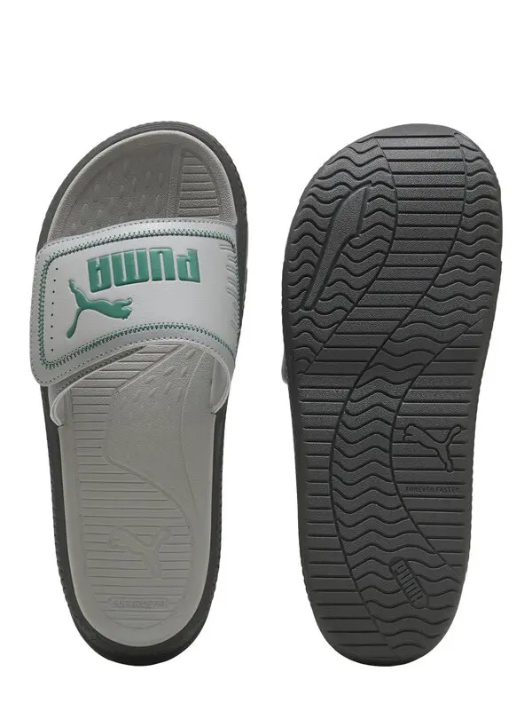 PUMA Softridepro 24 V Slides - Gray
