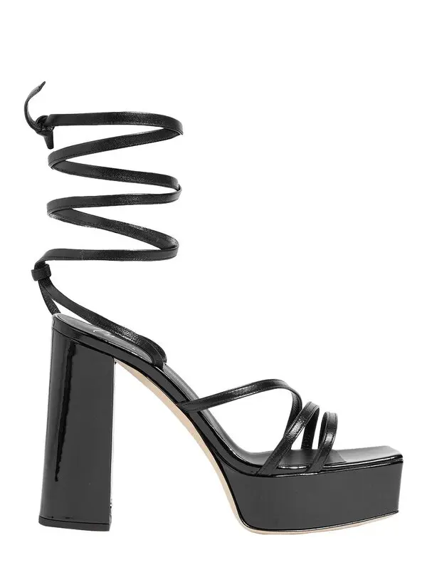 GIUSEPPE ZANOTTI Flavienne Platform Sandals - Black