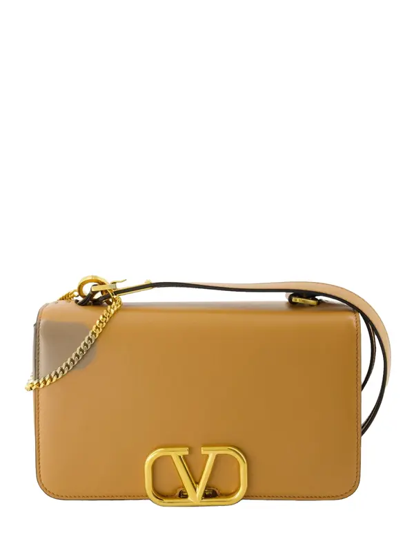 Valentino Garavani Vlogo Shoulder Bag - Brown