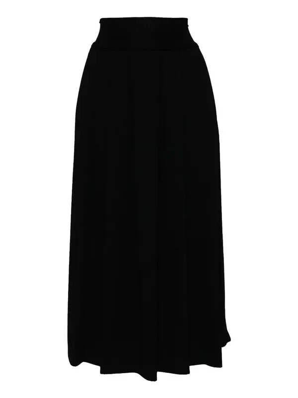 AGNÈS B. Draped Skirt - Black