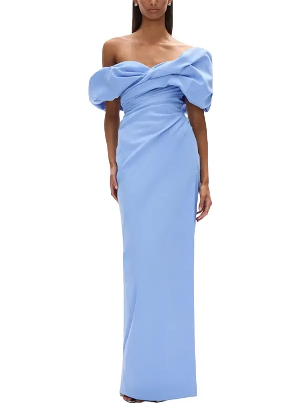 Rachel Gilbert Gia Gown - Blue